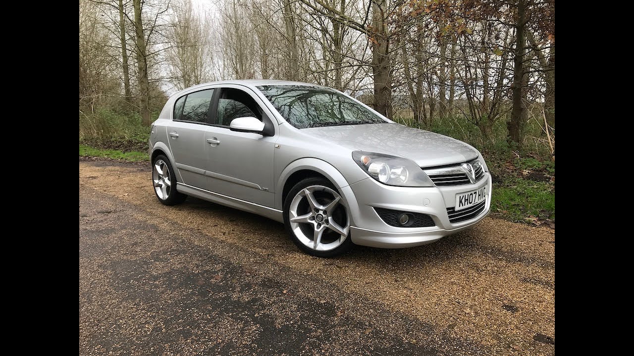 2007 VAUXHALL ASTRA 1.8 SRI SILVER - YouTube