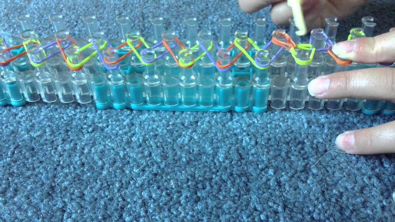 How to make an original rainbow loom bracelet - YouTube