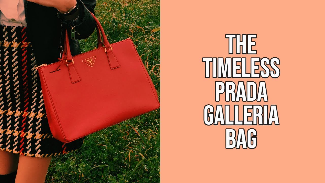 The PRADA GALLERIA *LUXURY BAG* (101 Quick Information Guide) - YouTube