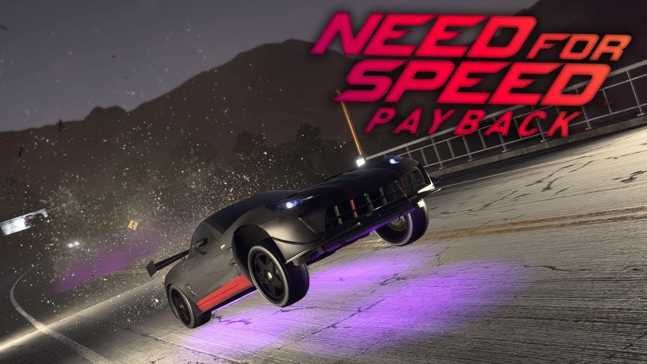 Drag Racing the Vette!! (NFS Payback) - YouTube