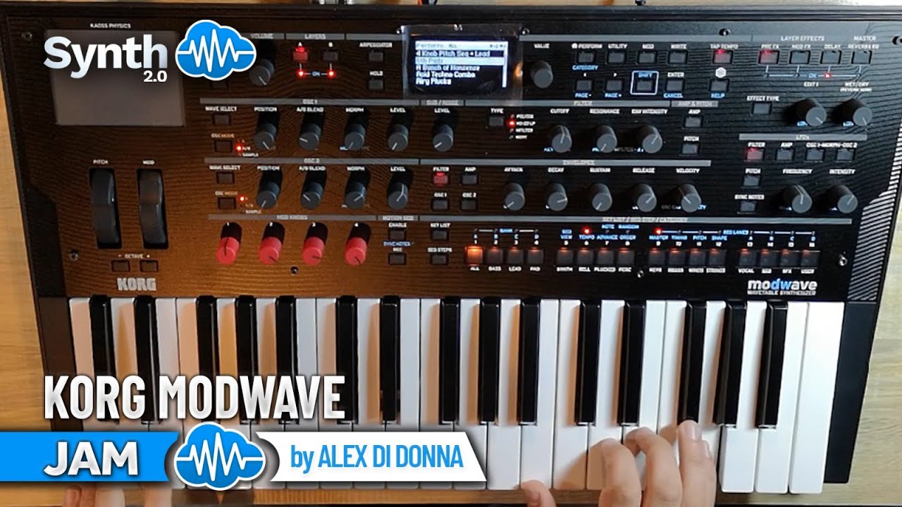 KORG MODWAVE | Factory Sounds | JAM - YouTube