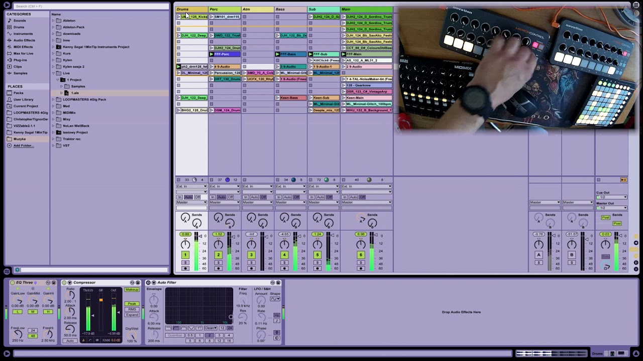 Live Mix from Ableton - YouTube