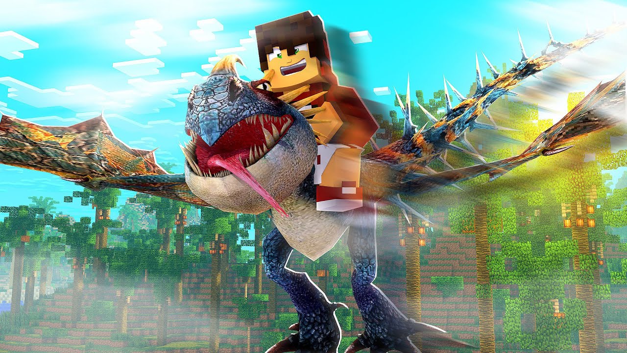 Minecraft: A TEMPESTADE *NADDER MORTAL* COMO TREINAR O SEU DRAGÃO #5 ...