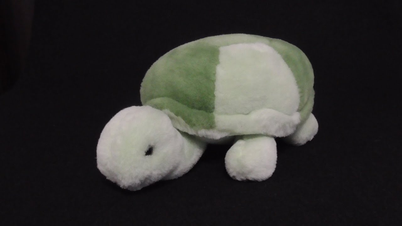 VINTAGE 1992 24K POLAR PUFF TERENCE THE TURTLE PLUSH REVIEW - YouTube