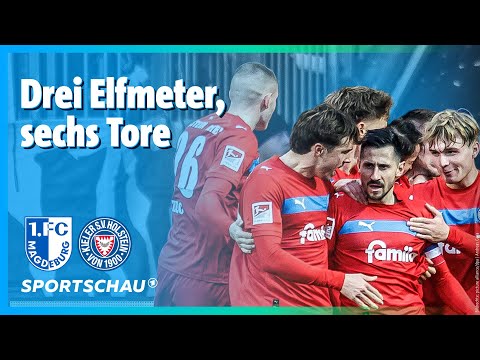 1. FC Magdeburg – Holstein Kiel Highlights 2. Bundesliga, 16. Spieltag | Sportschau Fußball