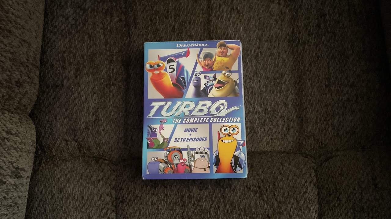 Turbo Dvd 海报 Opening To Turbo On 2013 DVD (2018 Reprint) YouTube