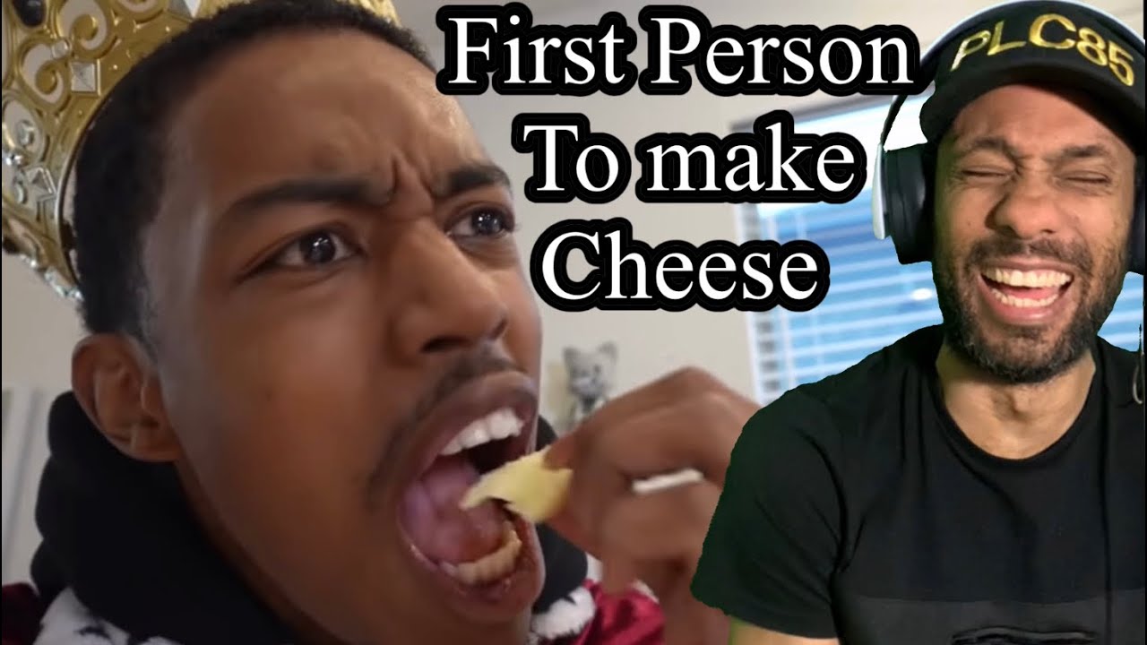 The First Person To Make Cheese (Reaction) | CalebCity - YouTube