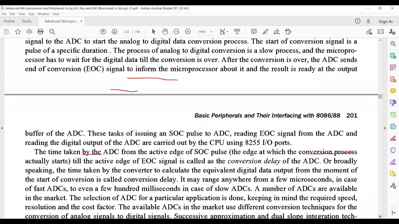 interfacing of ADC to 8086 - YouTube
