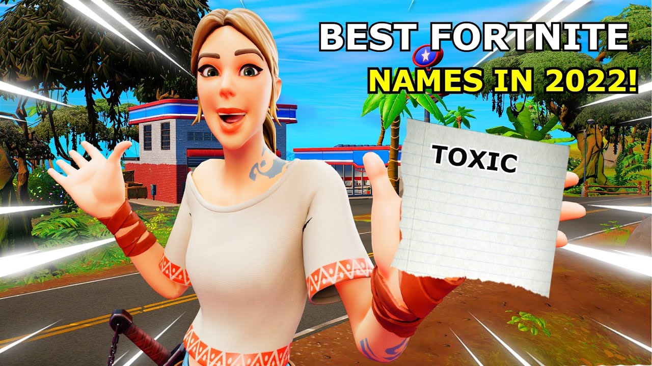 Top 10 + Tryhard Fortnite Names (NOT TAKEN) in 2022 - YouTube