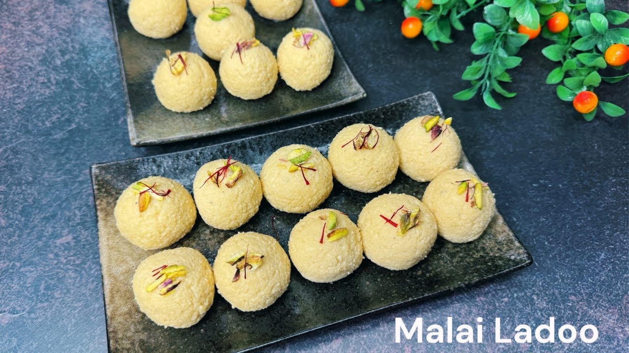 Malai Laddu in 20 mins.| Instant Paneer Ladoo Recipe | Malai Ladoo ...