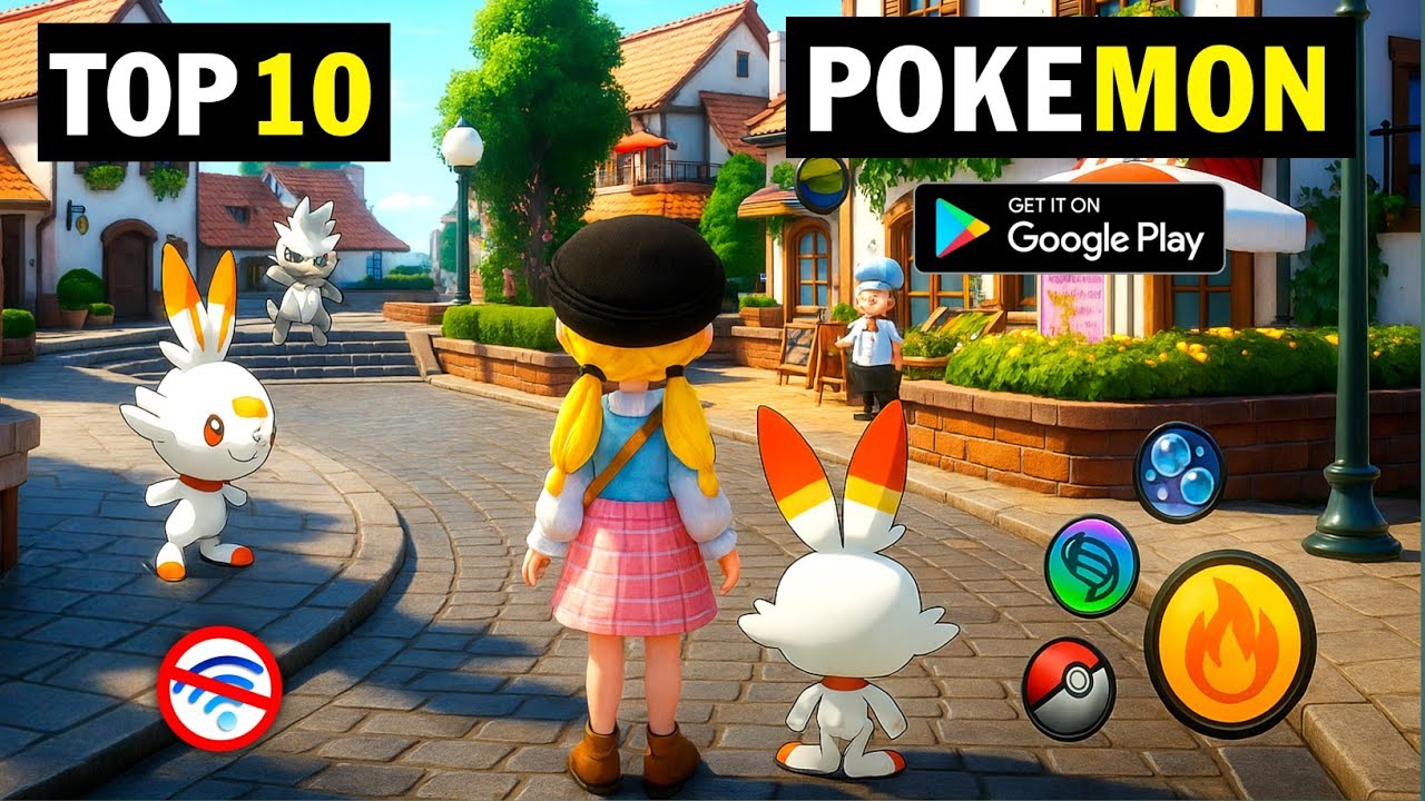 Top 10 Best Pokemon Like Games For Android In 2025 | High Graphics ...