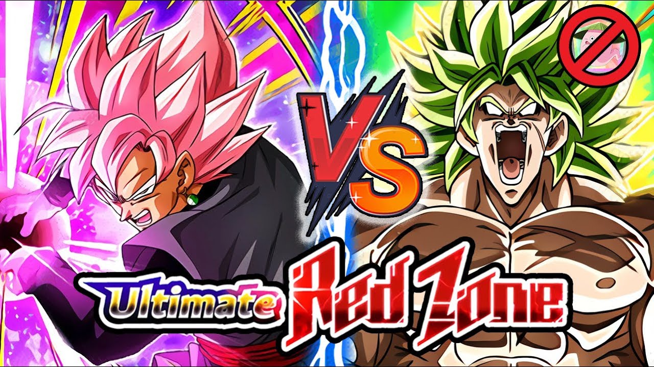 EZA INT LR ROSE GOKU BLACK VS BROLY RED ZONE (NO ITEMS) Dragon Ball Z ...