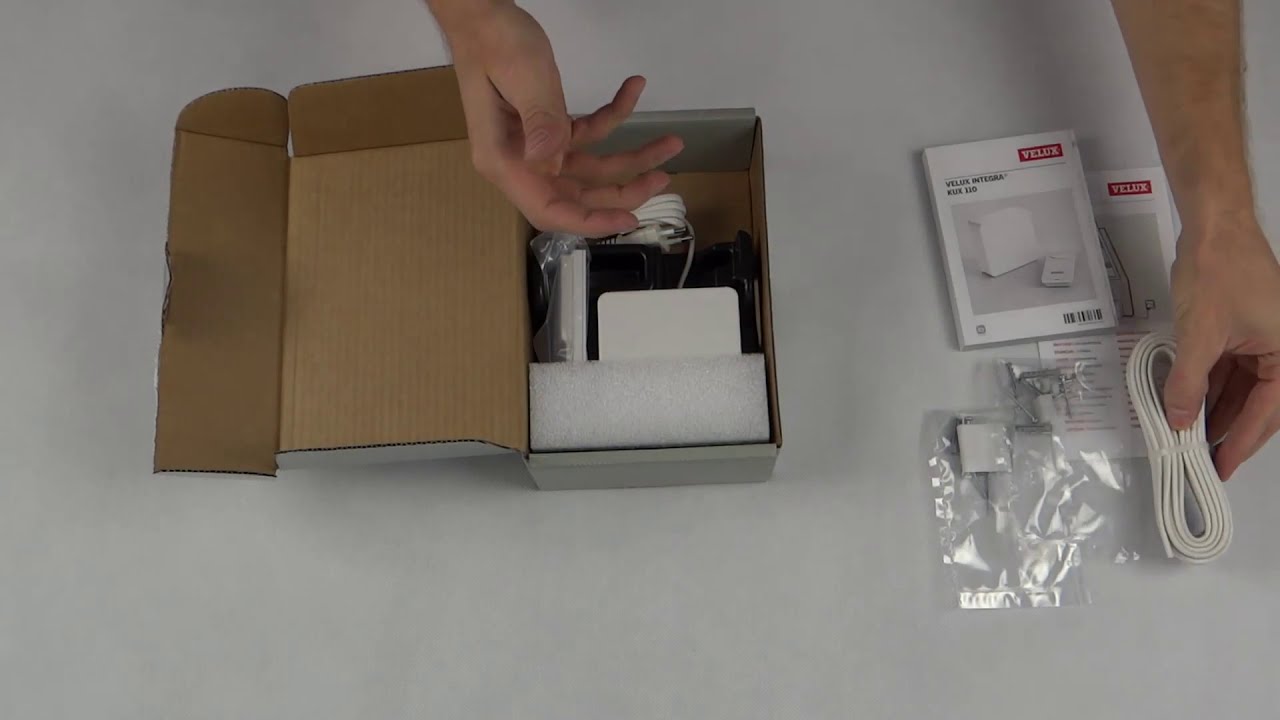 Unboxing VELUX KUX 110 EU INTEGRA Steuersystem - YouTube