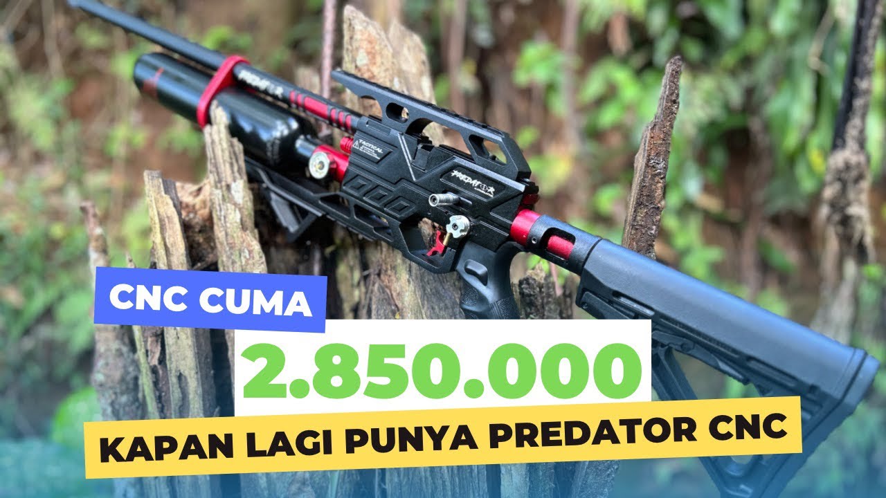 BOCAP PREDATOR 500 CNC TERMURAH CUMA 10 PUCUK MEI 2023 - YouTube