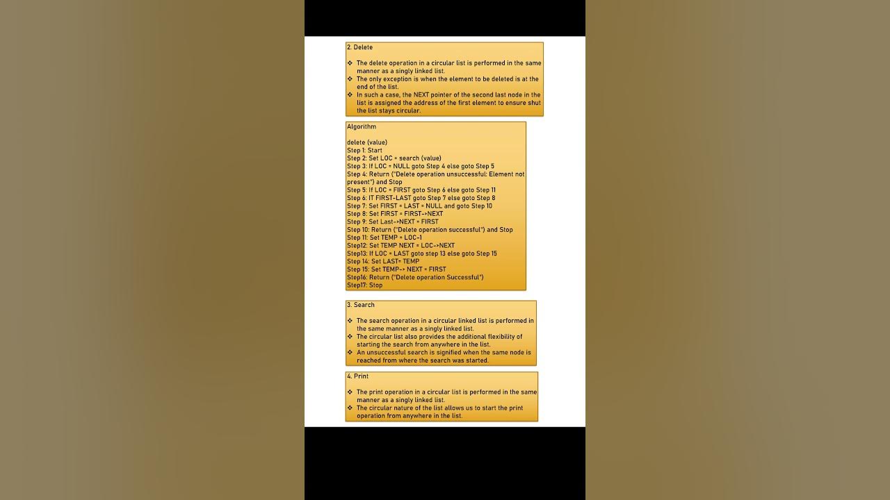 Circular Linked List Linkedlist Datastructures Datastructure Computerscience Bca