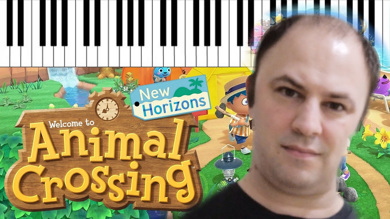 ANIMAL CROSSING MAIN THEME PIANO // Animal Crossing New Horizons ...