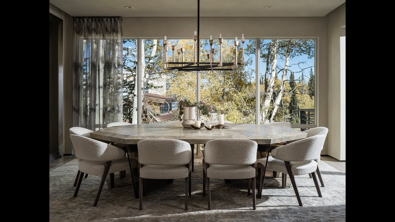 Components of a dining room - YouTube