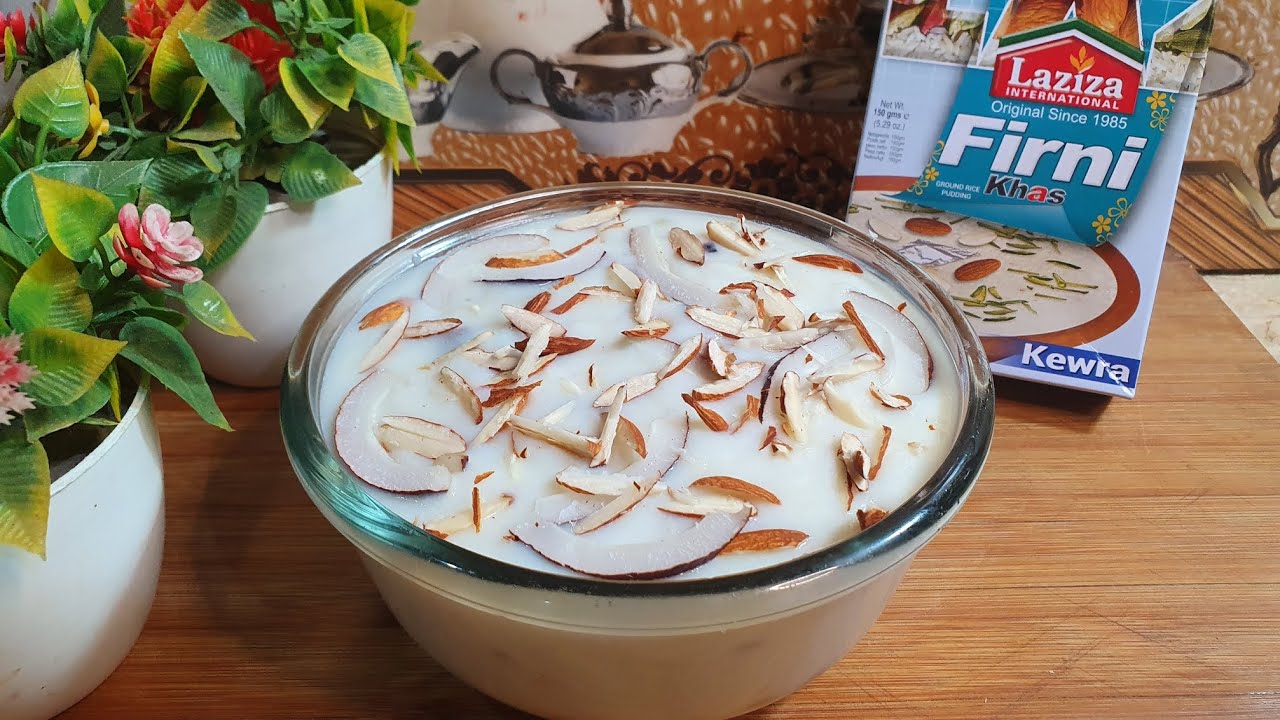 Firni Recipe | Laziza firni recipe | Laziza Firni bnane ka tarika ...