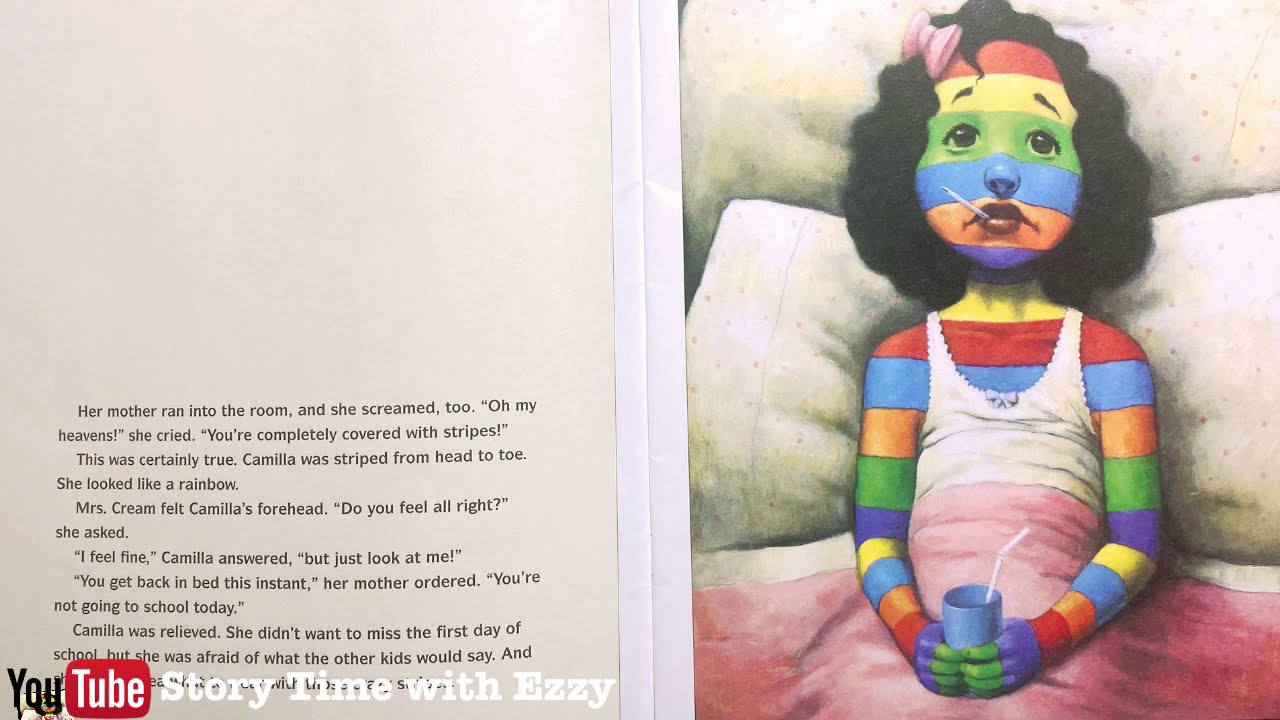 Kids Book Read Aloud: A Bad Case of Stripes by David Shannon - YouTube