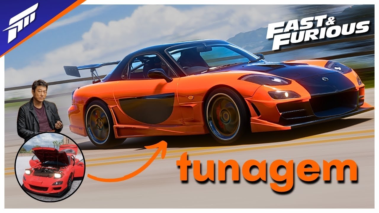 Como TUNAR o MAZDA RX-7 do HAN no Forza Horizon 5 - YouTube