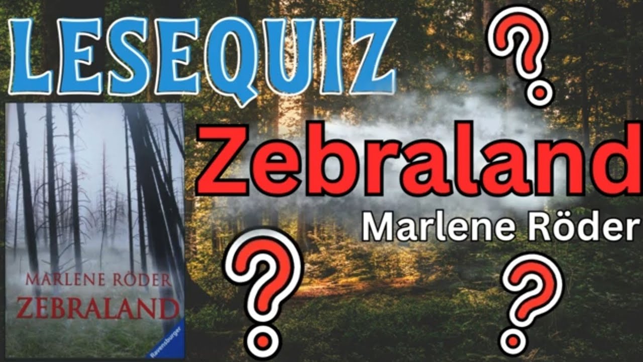 Lesequiz🤓Zebraland🦓Marlene Röder📚🇩🇪🦒 - YouTube