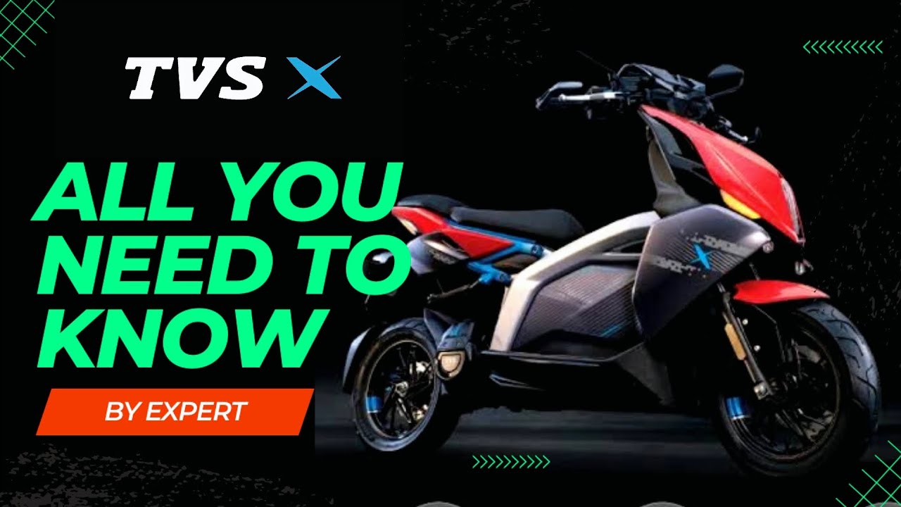 TVS X electric scooter ⚡ latest electric scooters in india - YouTube