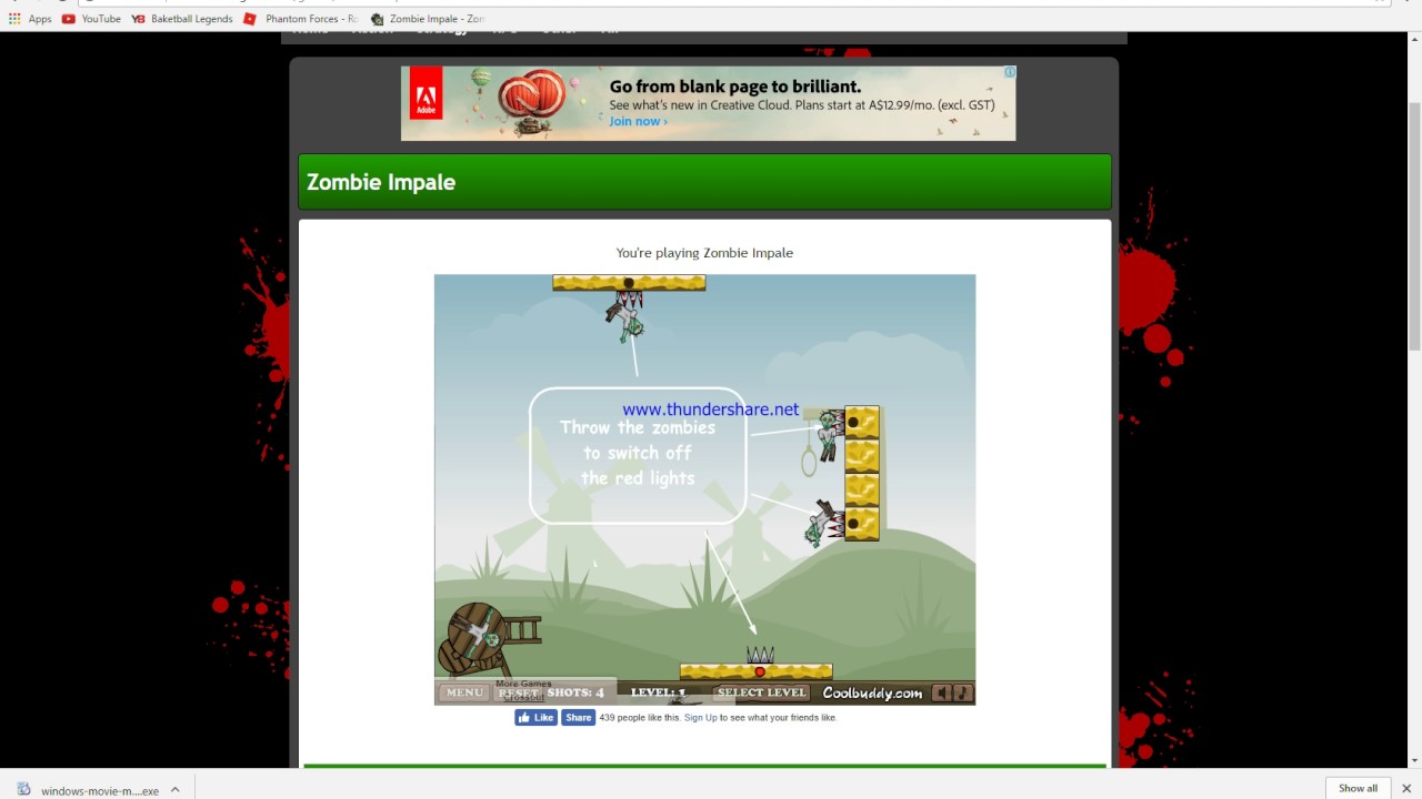 Zombie Impale - First Try? - YouTube