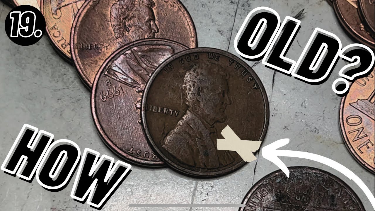 $50 PENNY HUNT! Old Coins Never Fail! Lots of Finds! - YouTube
