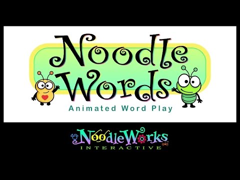 Noodle Words Eductional Game App Demo - YouTube