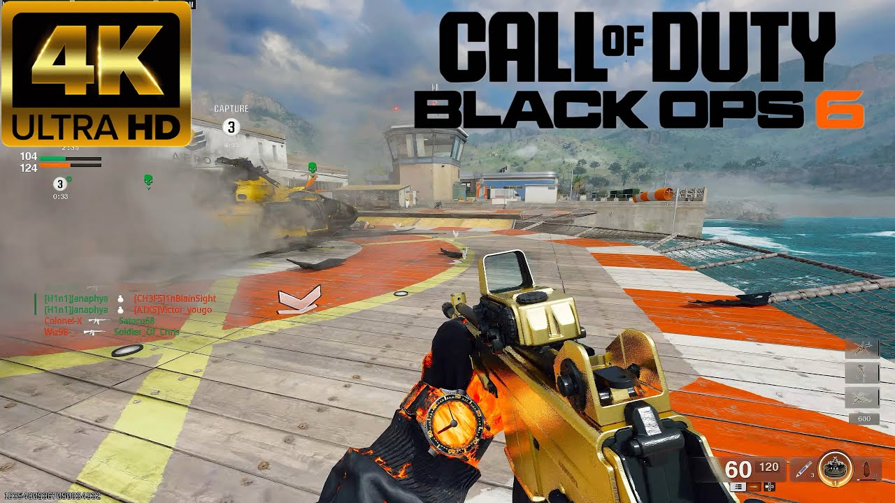 Call of Duty Black Ops 6 4K Multiplayer Gameplay - YouTube