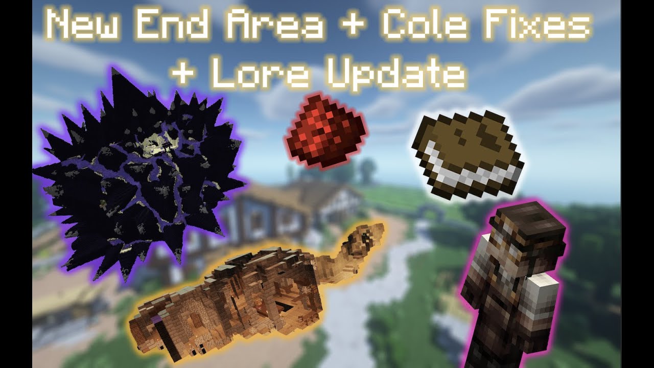 New End Area + Cole Fixes + Lore Update (Hypixel Skyblock News) - YouTube