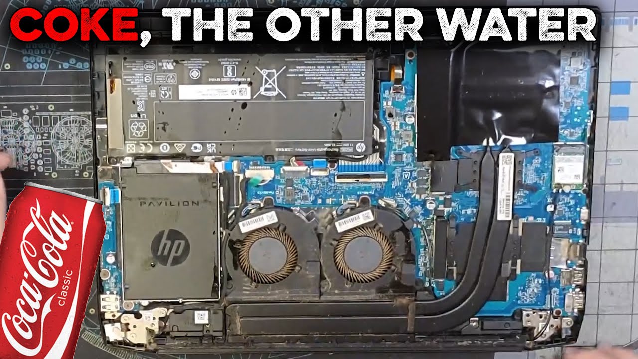 Coke Was Spilled on This Gaming Laptop and My Customers Son Lied About ...