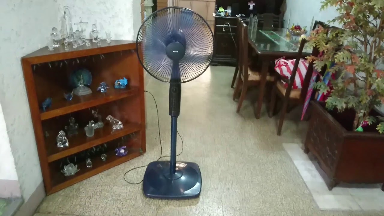 16" National Stand Fan With Timer - YouTube