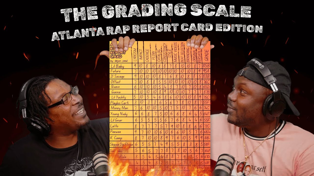 Is the Atlanta Rap Report Card accurate? - The Grading Scale - YouTube