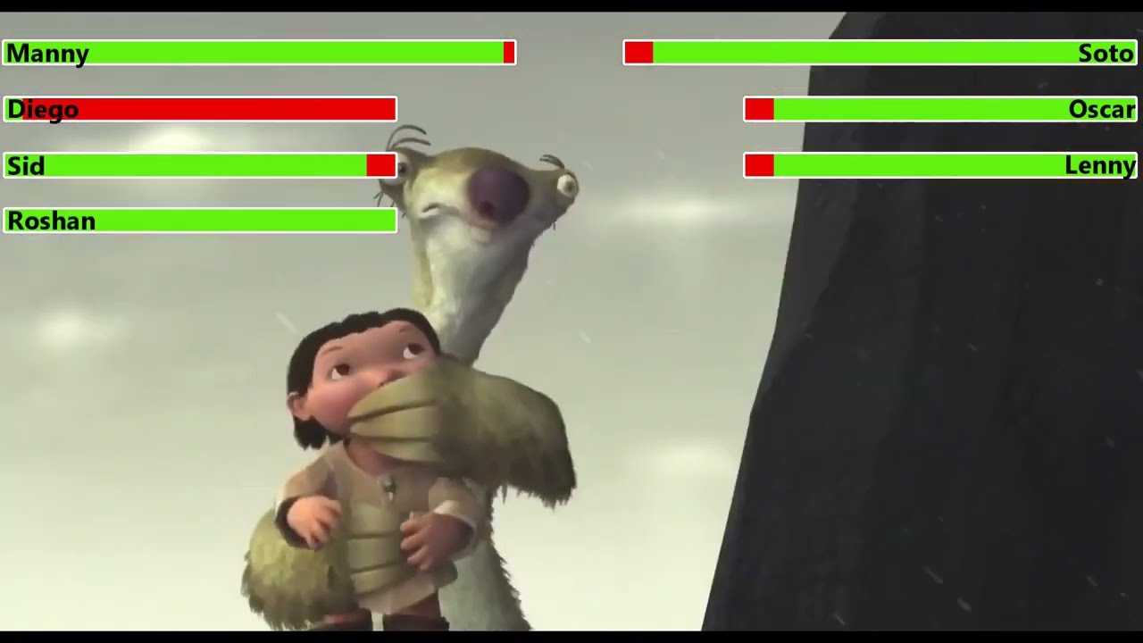 Ice Age (2002) Final Battle with healthbars - YouTube