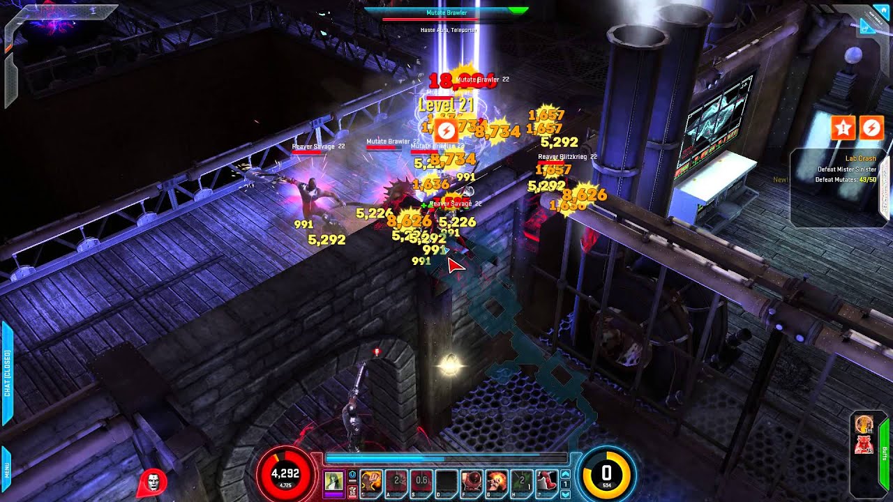 Marvel heroes 2015 - Juggernaut gameplay - YouTube