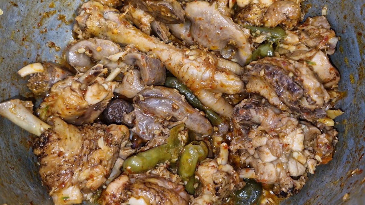 Chicken Recipe | Lotha Naga Dish | Naga Style cooking | How to cook ...