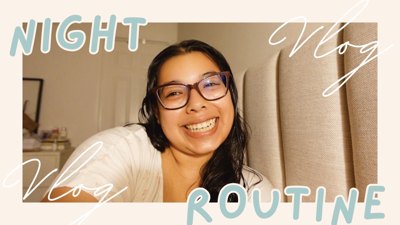Vlog 5: Night Routine - YouTube