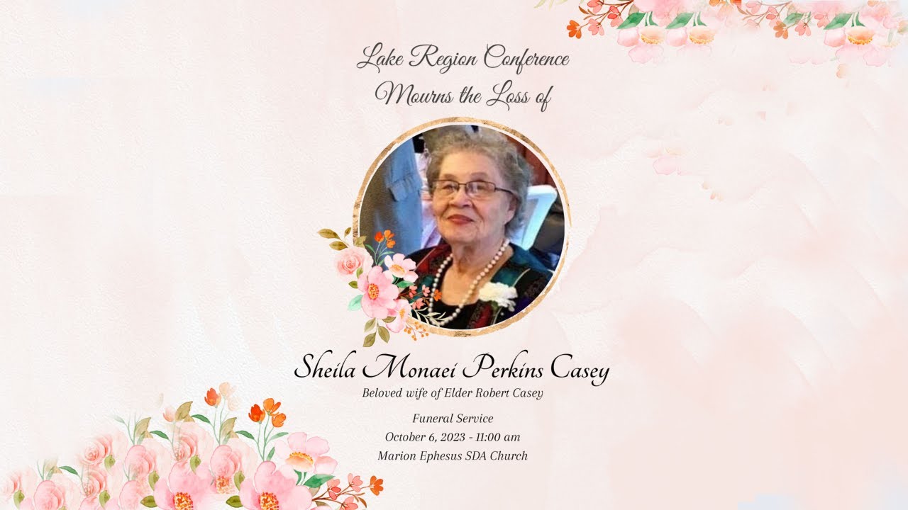 Sheila Casey Funeral Service - Beloved Mother, Wife & Friend - YouTube