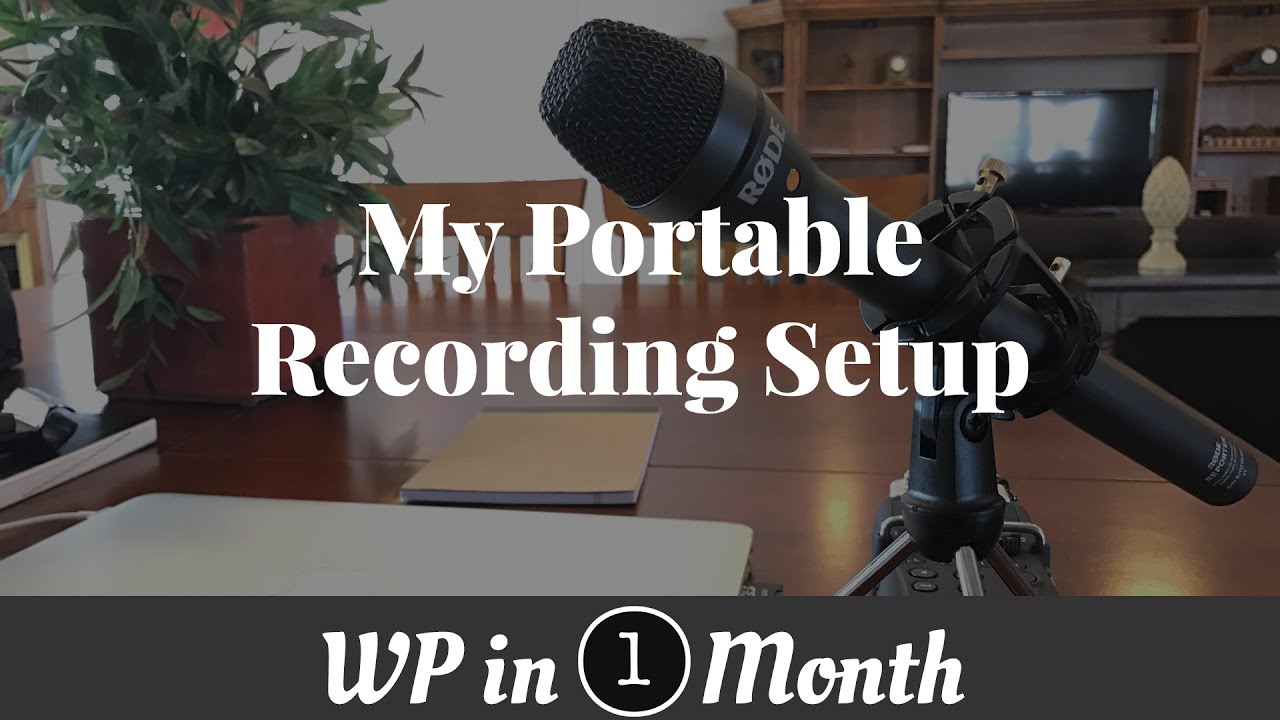 My Mobile Recording Setup - YouTube
