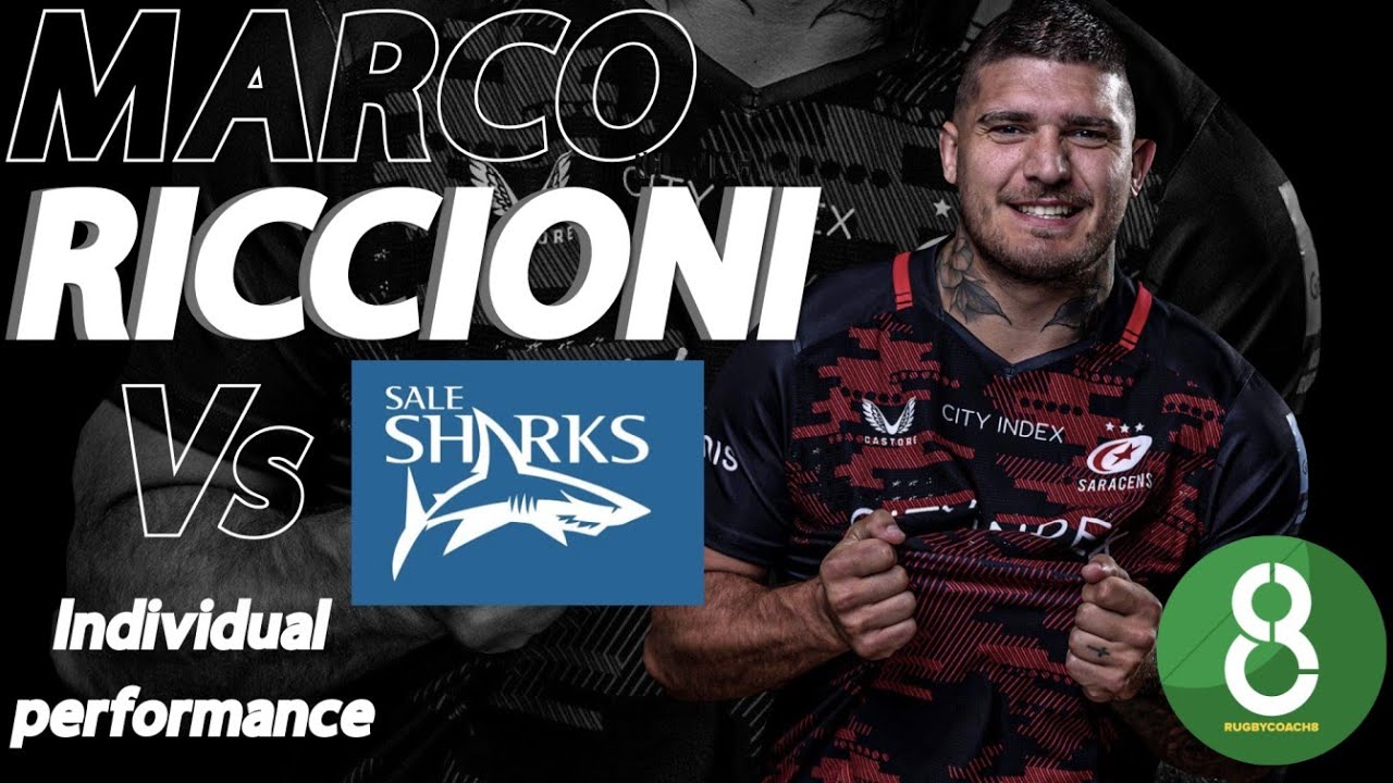 MARCO RICCIONI vs SALE SHARKS | Premiership FINAL 2022/2023 ...