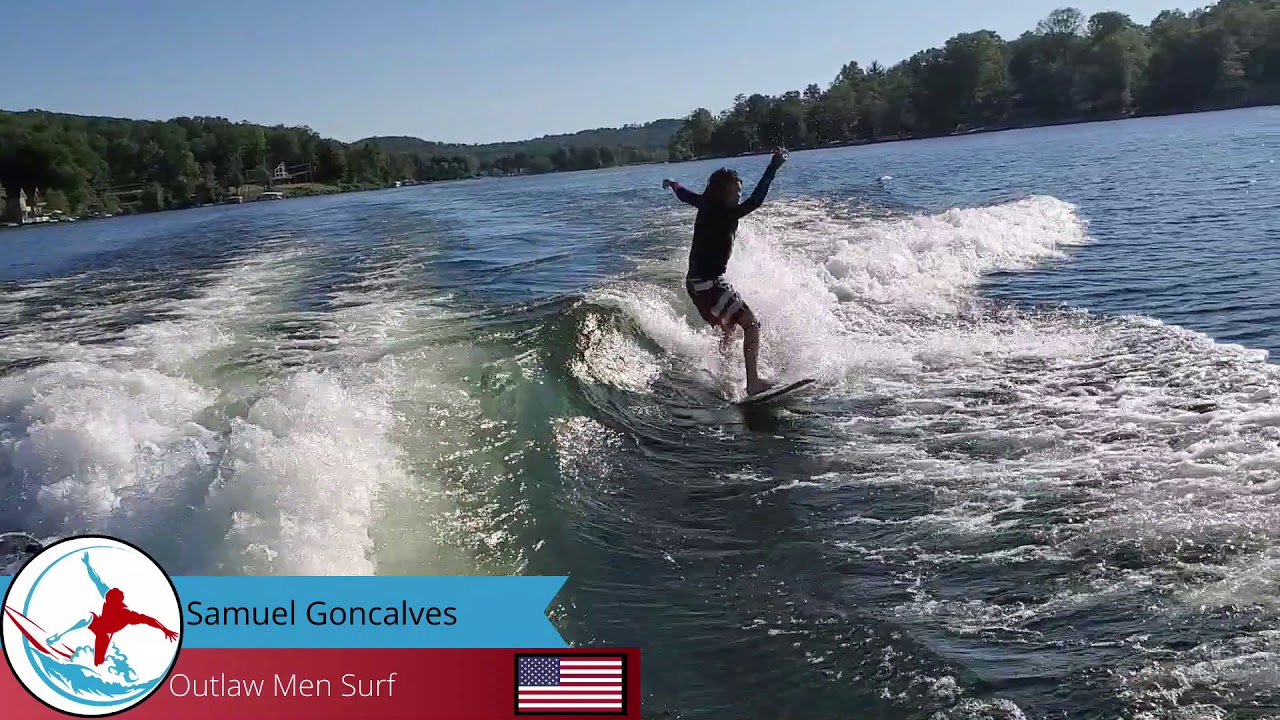 2020 Online WRS Series Event #1 - Outlaw Men Surf - Samuel Goncalves ...