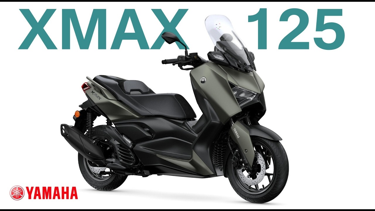 2025 Yamaha XMAX 125 |New updates.. |TM - YouTube