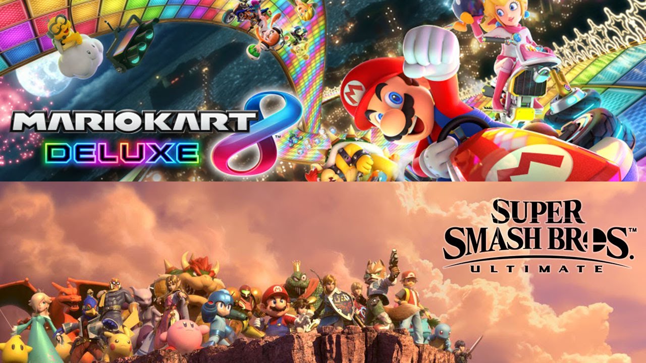 Mario Kart then Smash! - YouTube