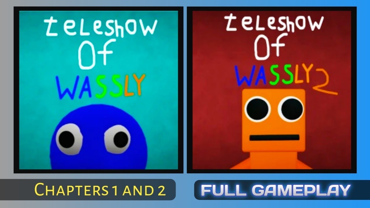 TELESHOW OF WASSLY CHAPTERS (1,2) Full Gameplay - Mascot Horror Roblox ...