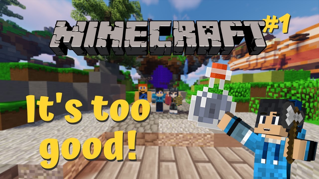 Minecraft Moments #1: The OP Potion in Bed Wars - YouTube