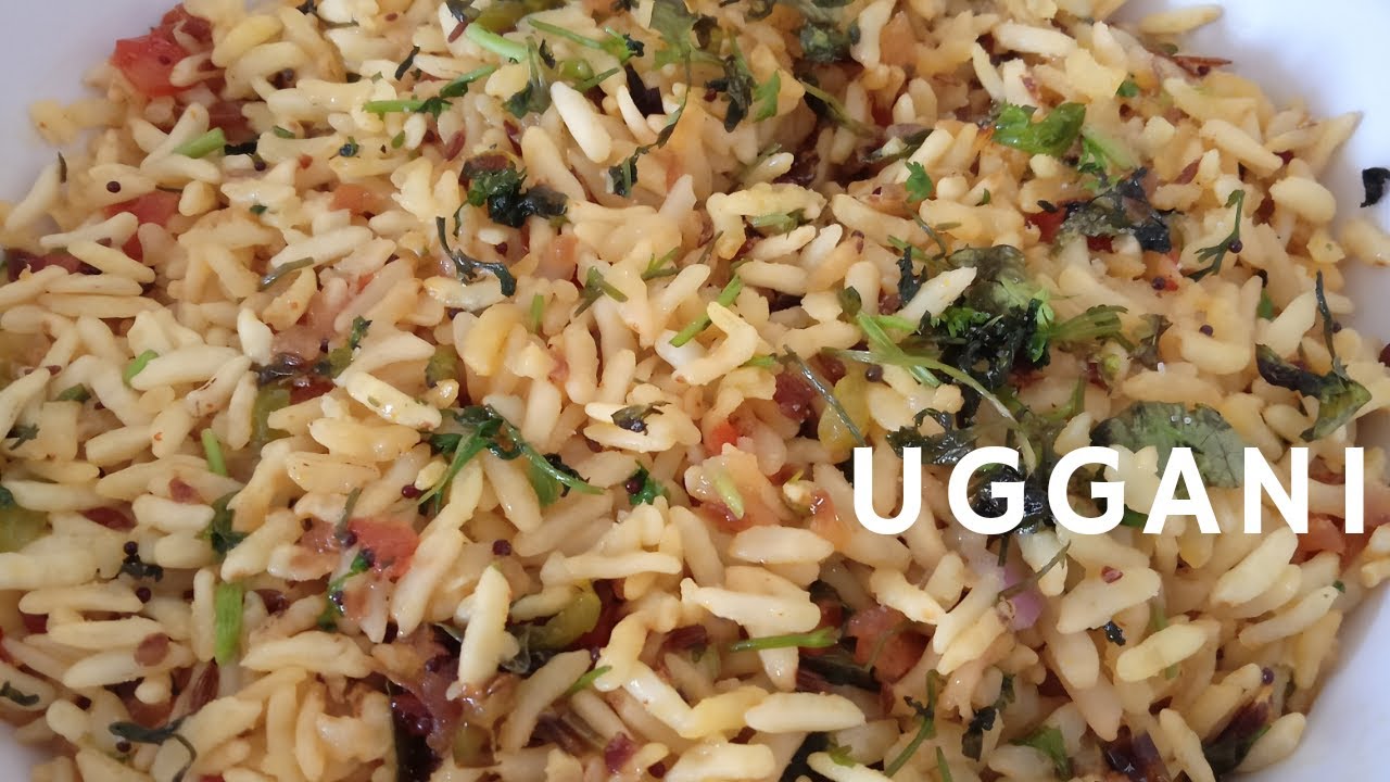 Uggani Recipe - Delicious South Indian Breakfast😋😋 || Easy to cook👌🍽 ...