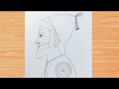 Shivaji jayanti drawing | shiv jayanti |chatrapati shivaji maharaj ...