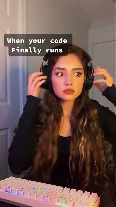 When your code finally run and you have no idea | excitement | CODING MEMES #SHORTS - YouTube