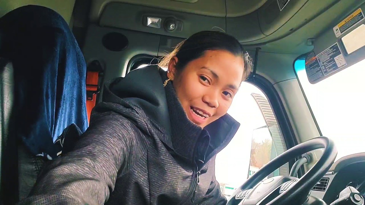 Filipina Truck Driver | Babaeng Truck Driver sa USA | Buhay Truck ...